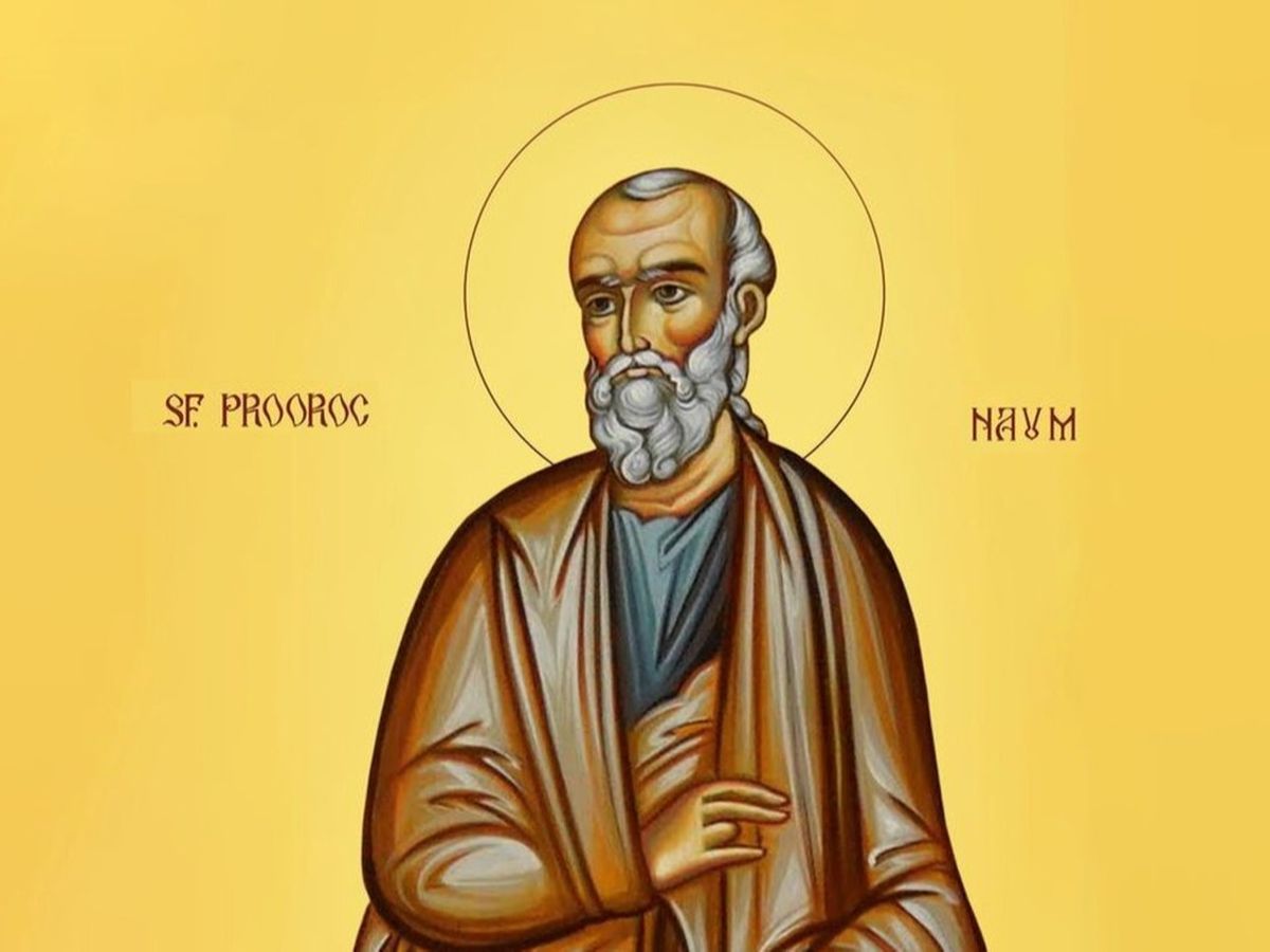 Sfântul Proroc Naum era din Elcheseea, de cea parte de Iordan, în ...